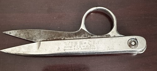 Antique WISS-CLIP TC1 Ball Bearing Sewing Scissors - USA - 4 1/2" Long ...