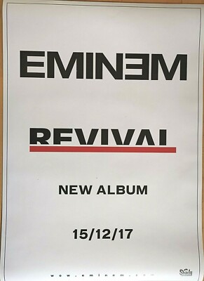 EMINEM 2017 PROMO - orig. Concert Poster -- Konzert Plakat - DIN A1 ...