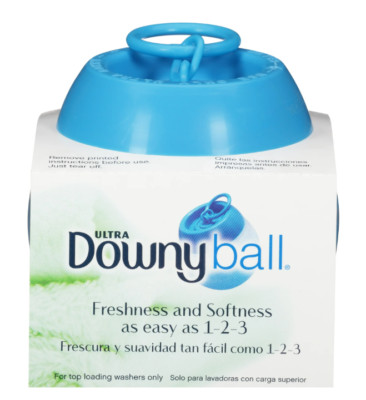 Downy Liquid Fabric Softener Dispenser Ball for Laundry, 1 Count-FREE ...