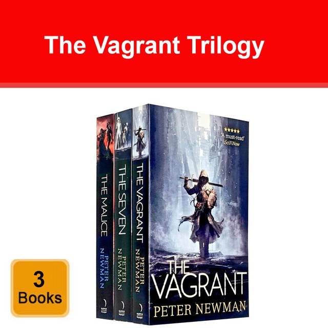 Vagrant Trilogy Series 3 Books Collection Set by Peter Newman The ...