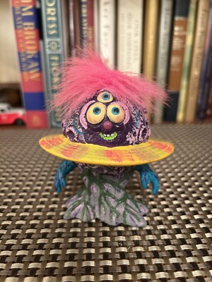 Three-Eyed Fliverhead Cosmic Critters 4" Russ Troll Doll Planet Optica ...