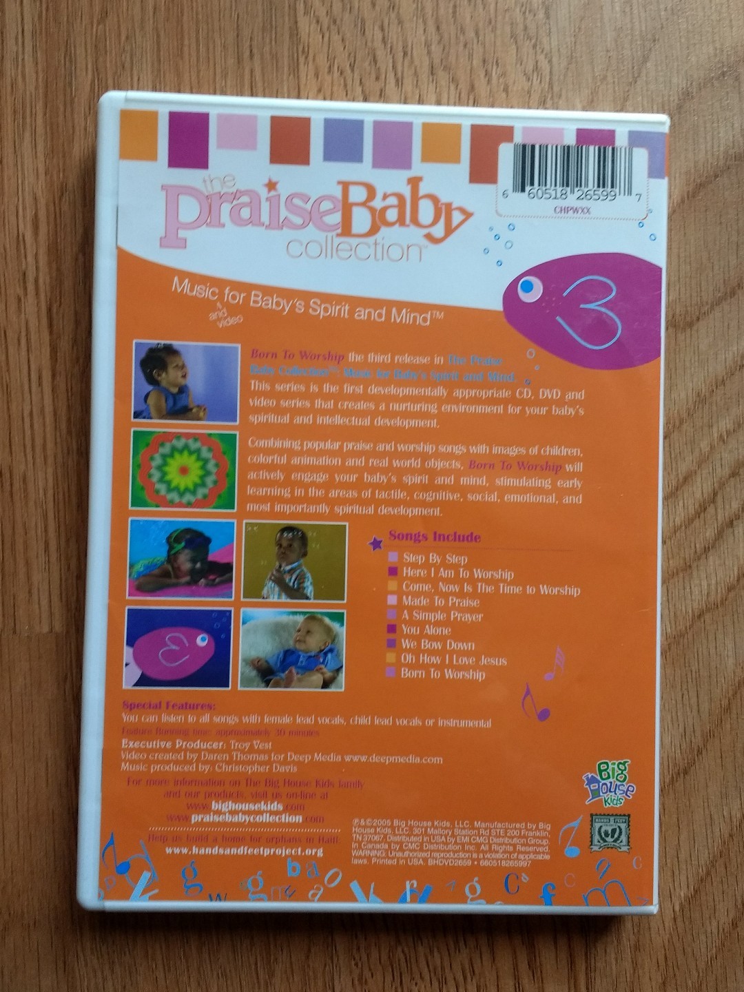 Preowned Praise Baby Collection - Born to Worship (DVD, 2005) Free ...