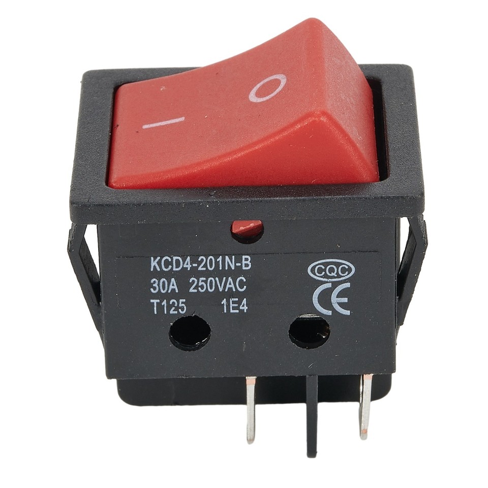 Welding Power Switch 30A Power Switch 4-Pin Boat Type ON/OFF Rocker ...