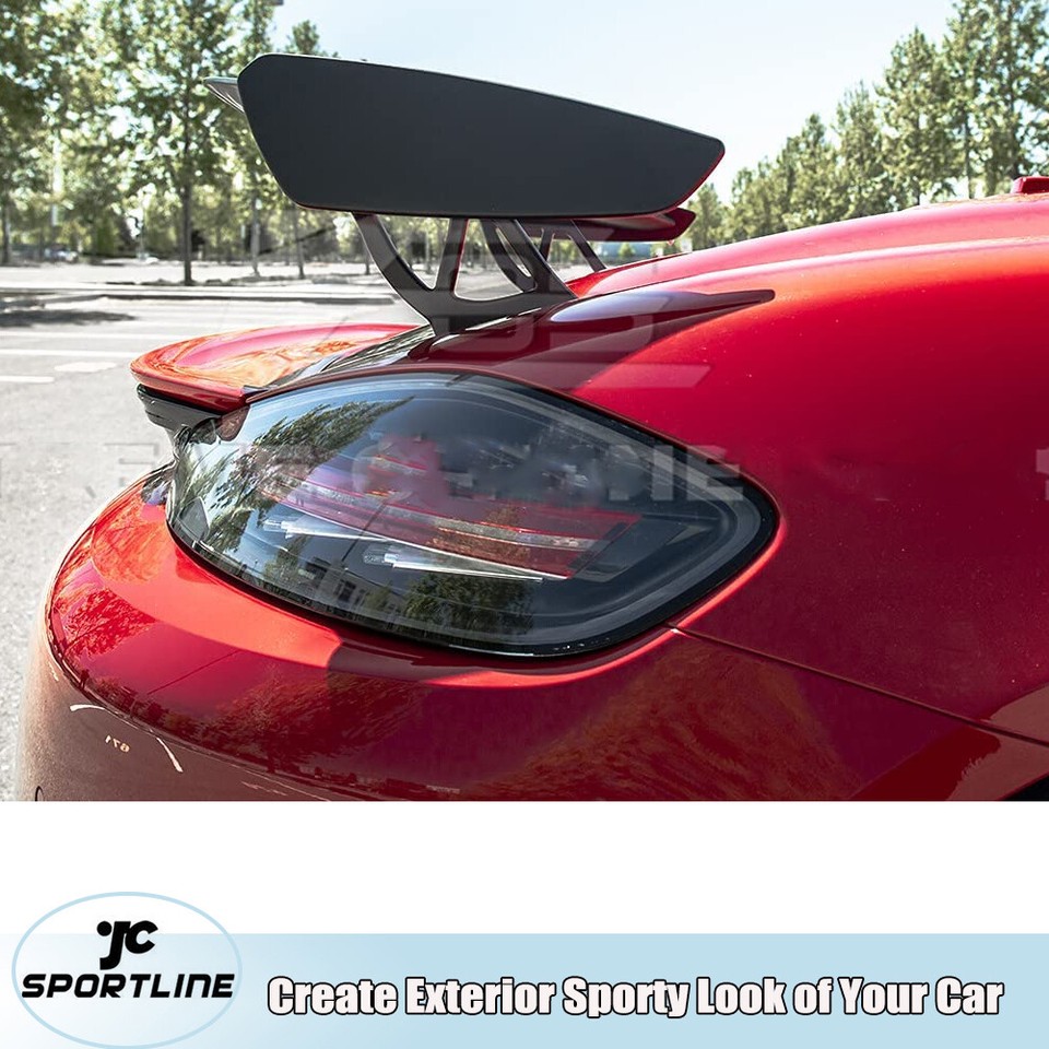 Rear Trunk Spoiler Wing Fit for Porsche 986 987 981 911 GT4 718 Cayman ...
