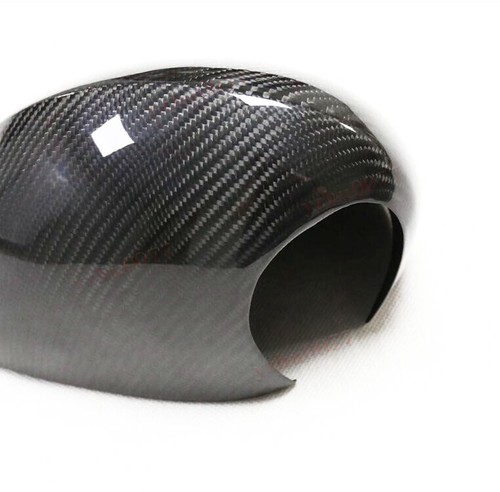 For Dodge 2009-2022 Challenger Carbon Fiber Rear View Mirror Cover Trim ...