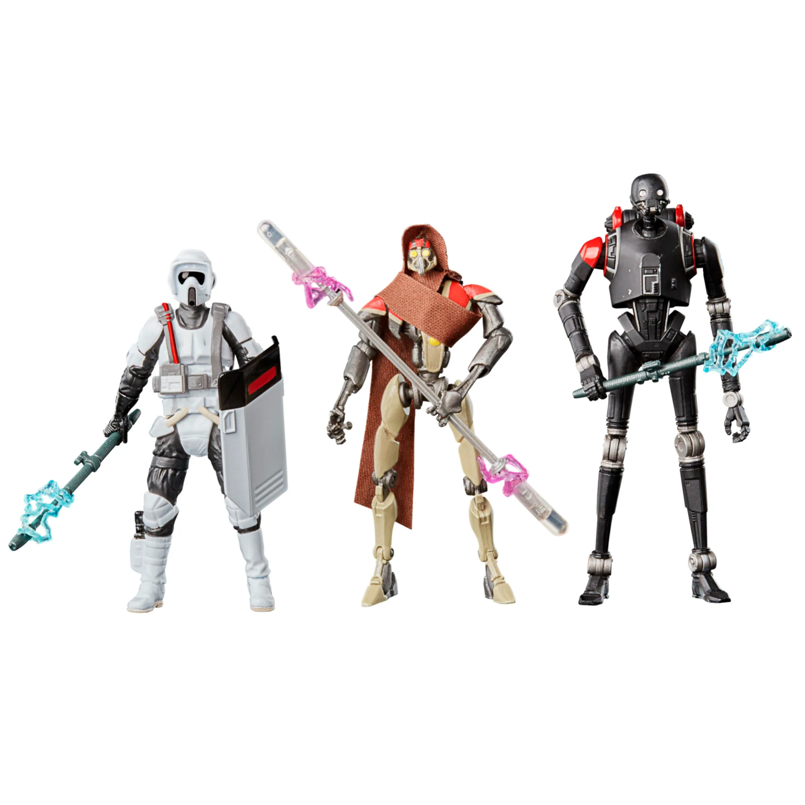 Star Wars TVC Jedi Survivor 3-PACK Riot Trooper MagnaGuard KX Security ...