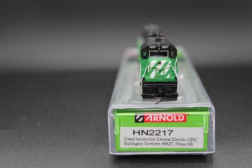 N Arnold U25C Phase IIIb Burlington Northern BN #5627 DCC equipped | eBay