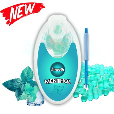 100 Cigarette Balls Menthol Smooth Flavour Balls Crush Ball Burst Beeds ...