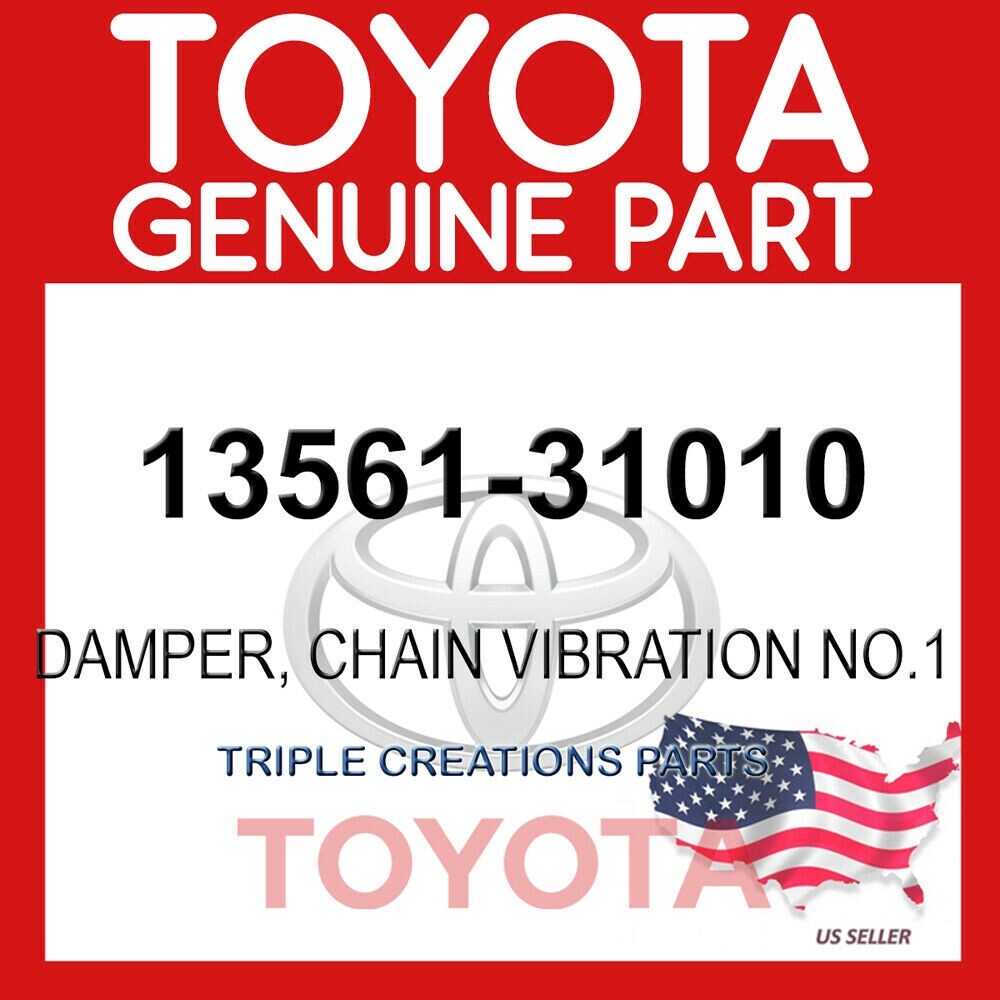 Genuine Toyota 13561-31010 Damper Chain Vibration No.1 1356131010 OEM ...