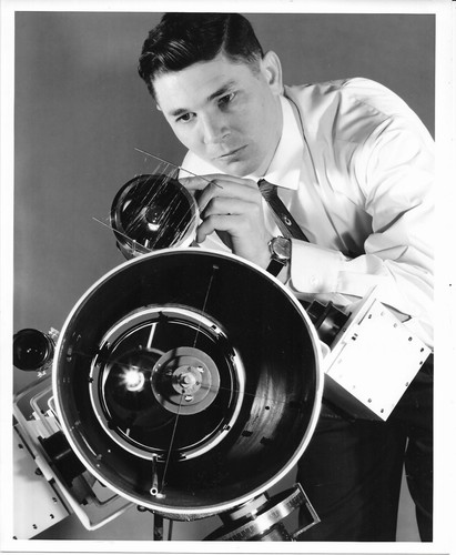 OUTER SPACE RADAR " COLIDAR" FOR USE IN SATELLITES 8" X 10" B/W ...