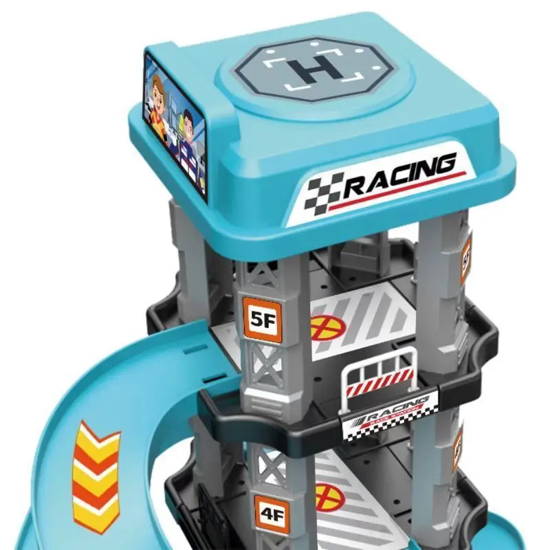 Race Track Car Ramp Toy Educational Game For Boys Children 3 4 5 Year ...