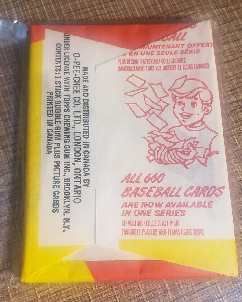 1973 O-PEE-CHEE baseball wax pack | eBay