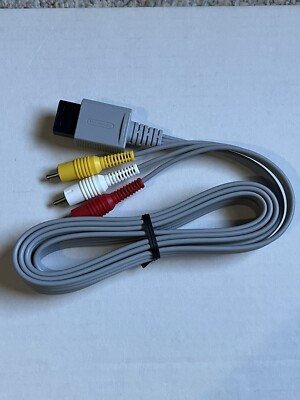 OFFICIAL Nintendo Wii AV Power Adapter Cable for Wii | Gray | eBay