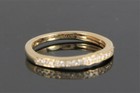 $1,275 EMA 14K Yellow Gold Round Diamond Contour Wedding Band ...