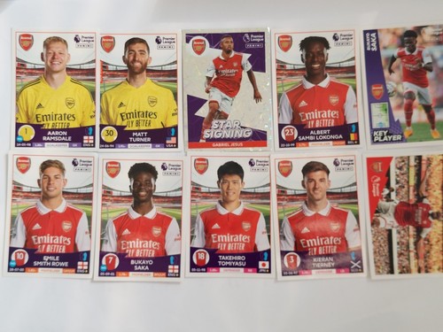 Arsenal Premier League Panini 2023 Football Soccer cards, Set Of 10 | eBay