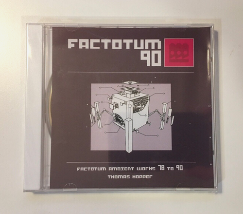 Factotum 90 CD Soundtrack Thomas Hopper - Limited Run Games - New ...