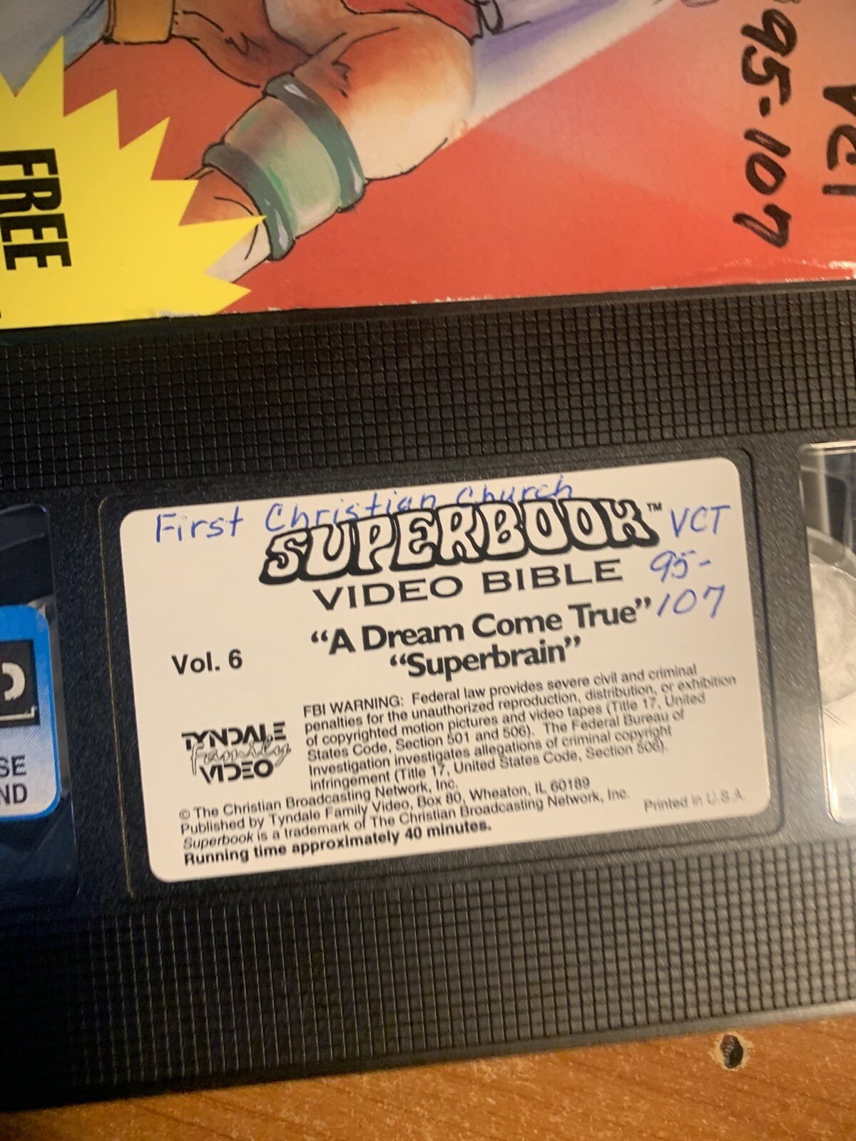 Superbook Video Bible: Joseph and His Dreams (VHS) A Dream Come True ...