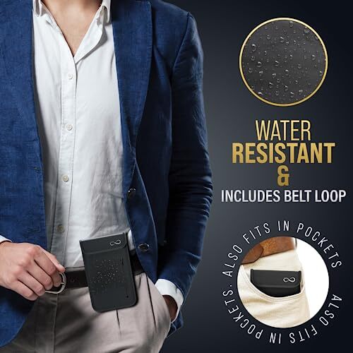 Emf Protection for Cell Phone w/RFID Pouch EMF Blocker -EMP Proof ...