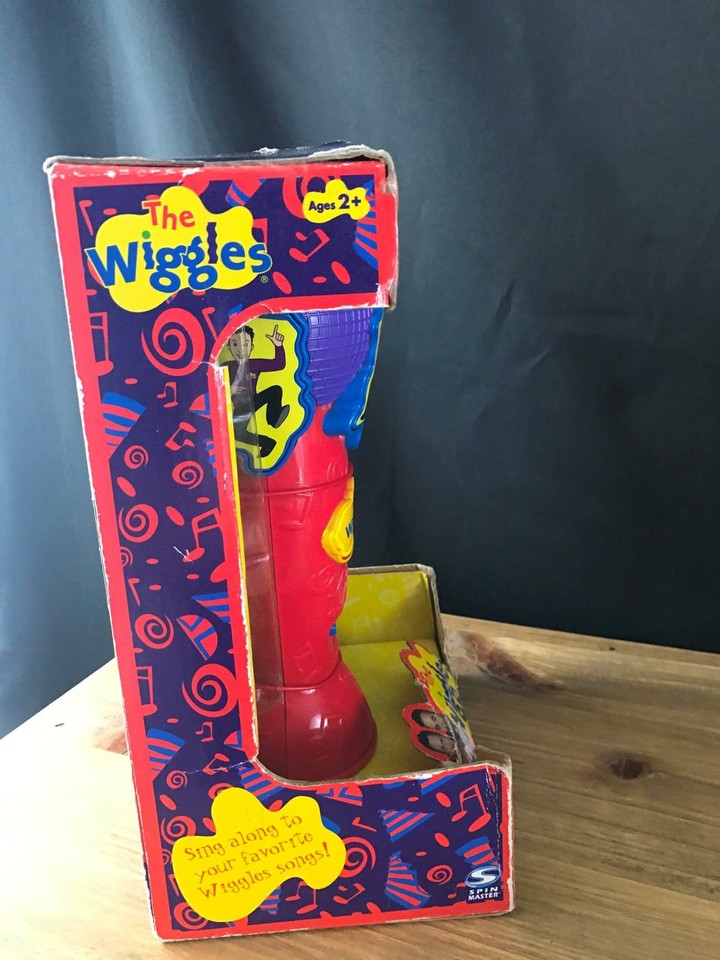 2003 RARE HTF NIB THE WIGGLES SING WITH ME MICROPHONE WORKING SEALED ...