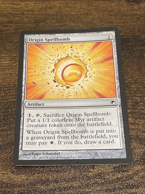 Origin Spellbomb Scars of Mirrodin 189/249 MTG Magic The Gathering ...