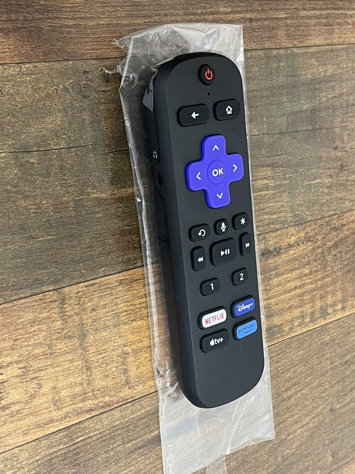 Roku Select Smart Tv Remote W / Voice RC-EL3 3026000134 Netflix Disney+ ...