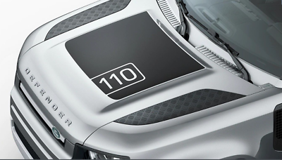 Land Rover Defender Matte Bonnet Decal Part #: VPLEB0438 Explorer Pack ...