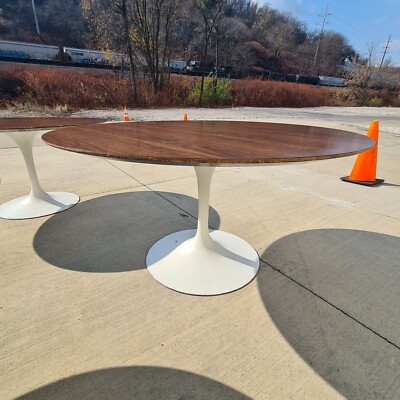 Reserved Eero Saarinen Knoll Tulip Dinning Table Faux 70s MCM 28"H Base ...