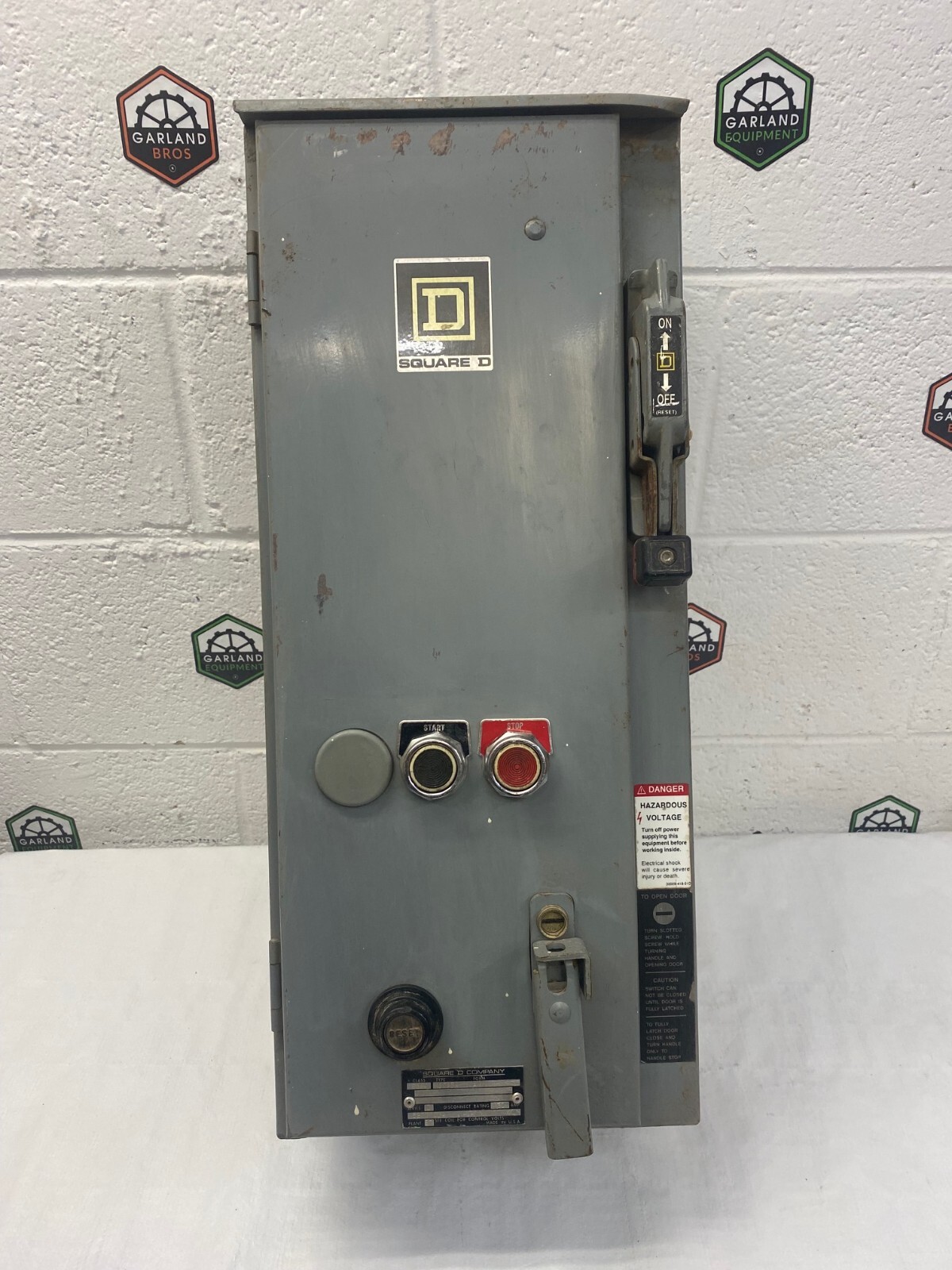 Square D 8539 SC54 A Ser D Combination Starter Motor Circuit Protector ...