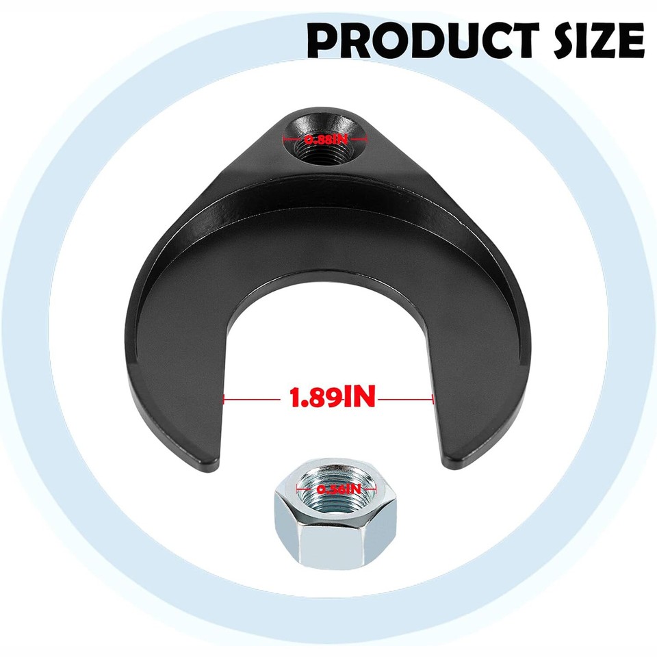 48mm Axle Removal Tool CV Joint Puller Slide Hammer Adapter Front Wheel ...