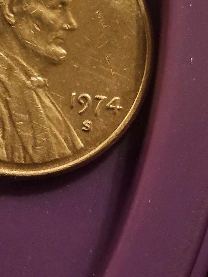 1974 S MINT MARK PENNY | eBay