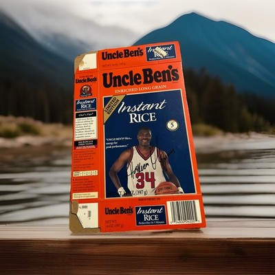 Uncle Ben’s Instant Rice – Hakeem Olajuwon Collectible Edition (Opened ...