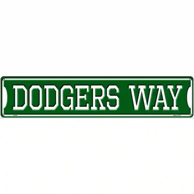 Dodgers Way Novelty Metal Street Sign | eBay