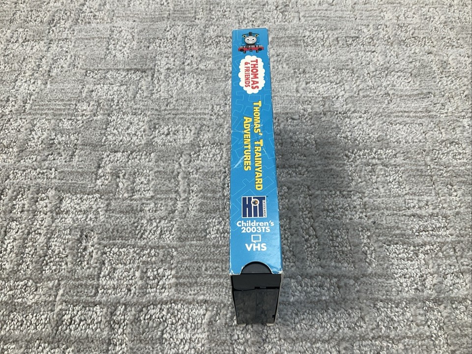 Thomas & Friends VHS Thomas’ Trainyard Adventures Rare Sampler Video ...