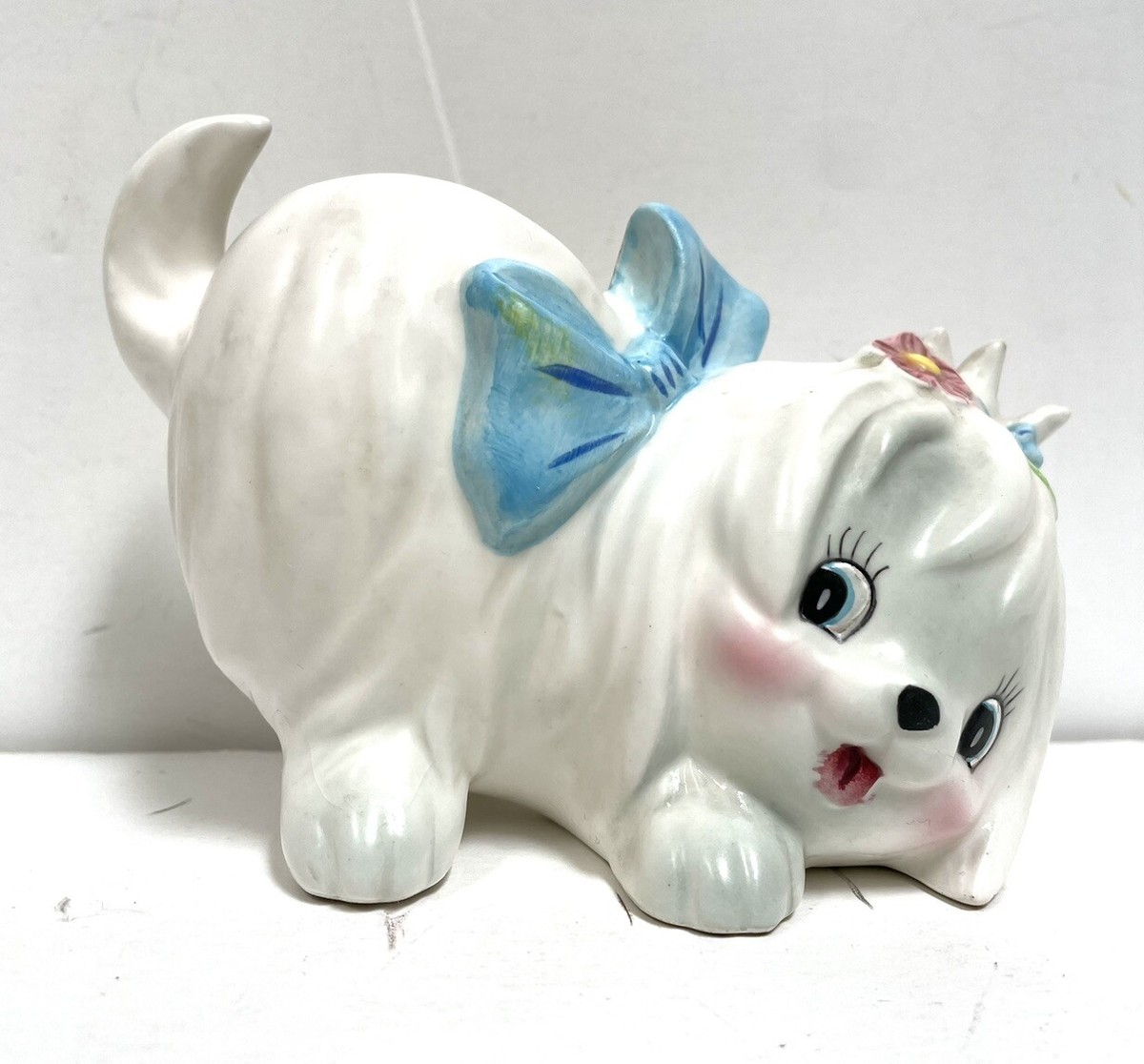 Vintage Lefton Planters Vintage Santa Claus Boot Planter, Lefton