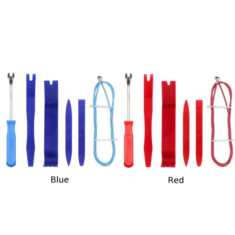 Clip Remover Set Trim Removal Panel Puller Steel + ABS Non-marring ...