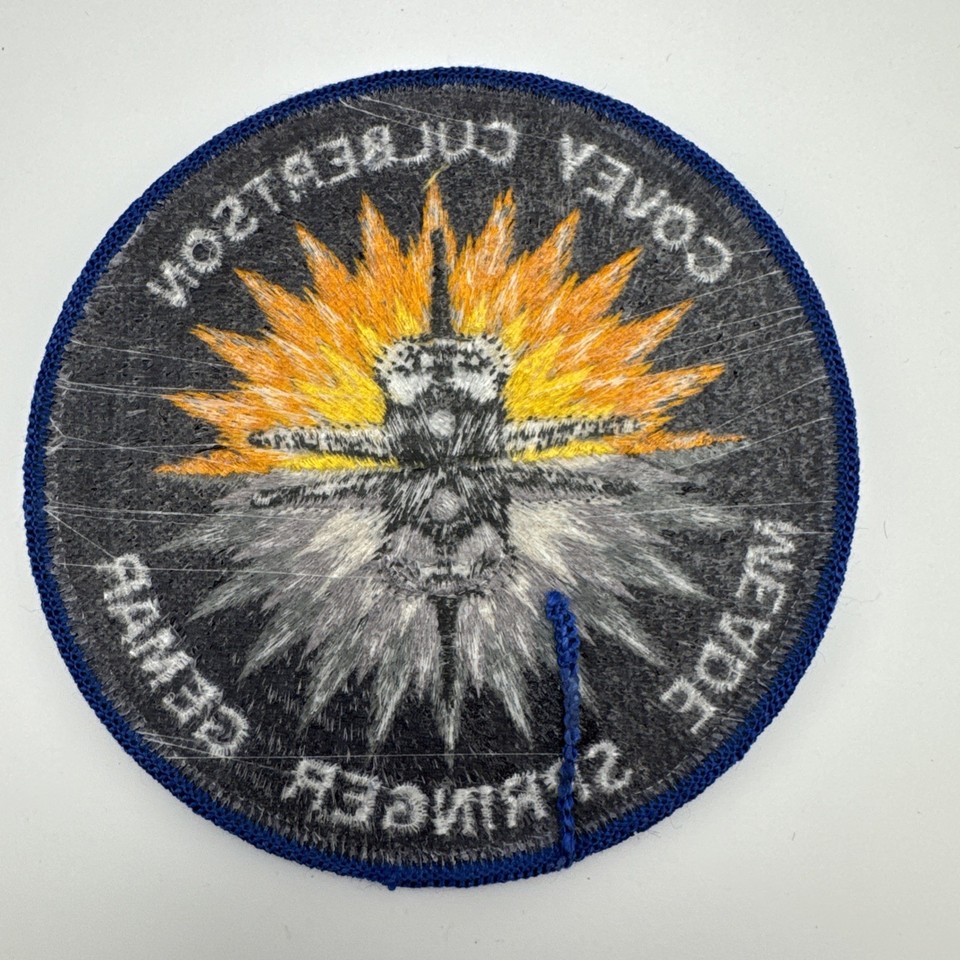 NASA Space Shuttle ATLANTIS STS-38 Mission Embroidered Crew 4" Patch ...