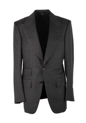 TOM FORD Atticus Gray Checked Sport Coat Size 46 / 36R U.S. Jacket ...