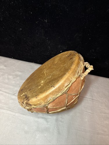 Handmade TerraCotta Stretched Rawhide Skin and Sinew Drum Naqareh Drum ...