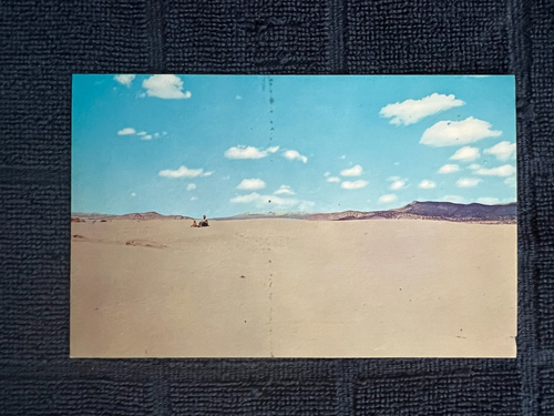 Post Card ~ Sand Dunes ~ West of Nephi Utah ~ UNMAILED | eBay