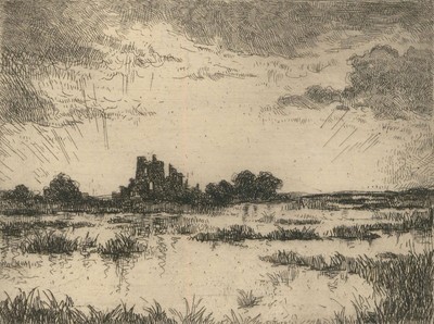 Herbert Cutner (1881-1969) - Mid 20th Century Etching, Evening | eBay