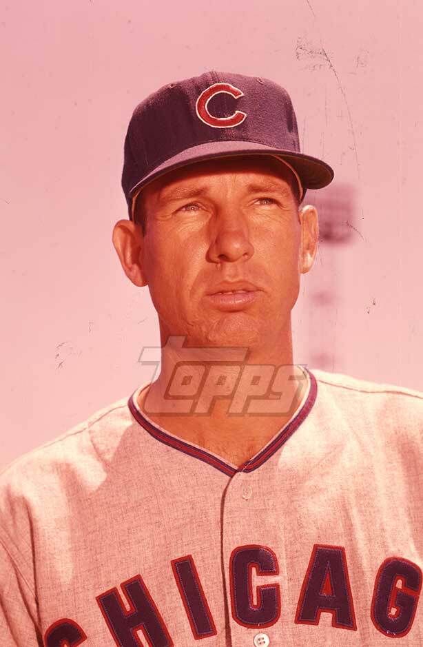 Bill Henry - 1959 Chicago Cubs - ToppsVault 120mm color transparency | eBay