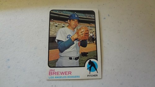 1973 TOPPS # 126 JIM BREWER BASEBALL CARD | eBay