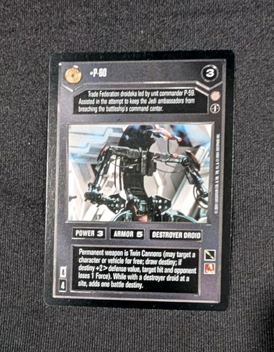 P-60 Star Wars CCG Coruscant Limited Set SWCCG Rare | eBay