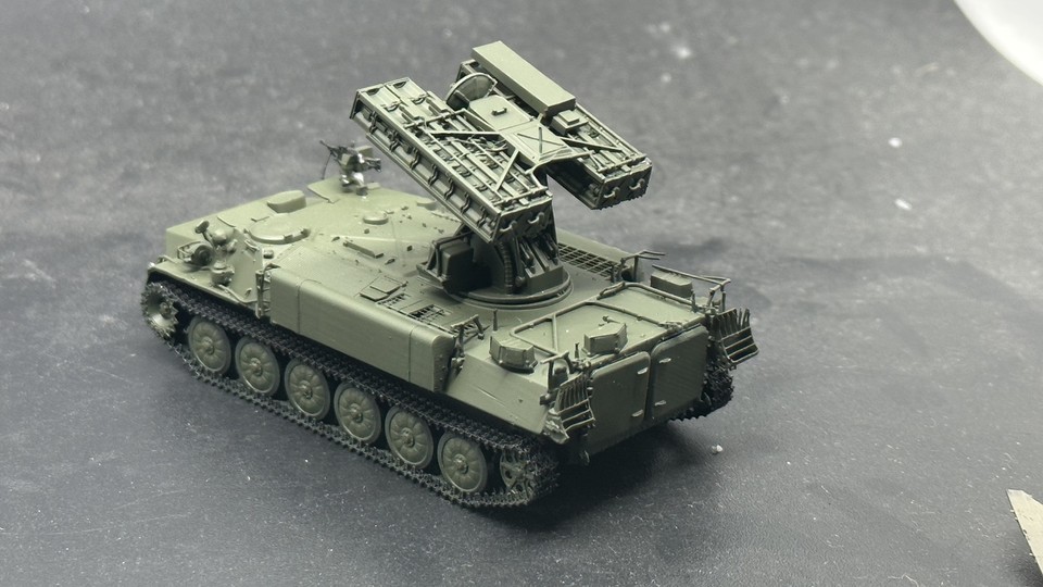 Homemade 1/72 Soviet SA-13 Gopher Self-Propelled Anti-Aircraft Gun ...