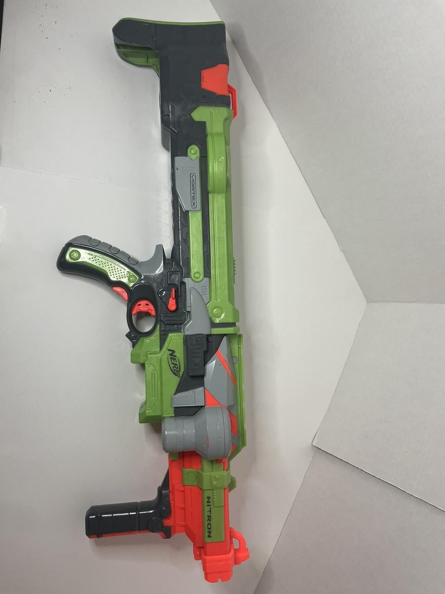 Used Nerf Vortex Nitron Disc Gun Blaster Tested Working Nerf Vortex