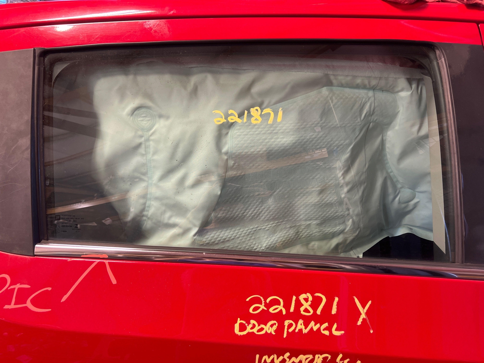 12 - 19 Chevy Sonic Hatchback Rear Door Glass RH Passenger Side OEM ...