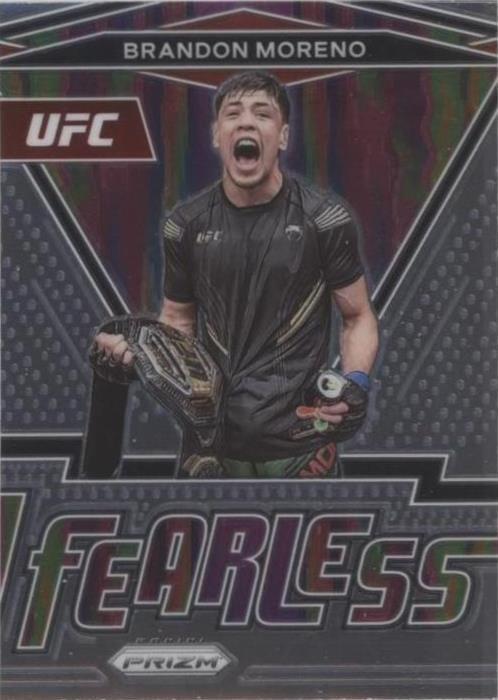 2022 Panini Prizm UFC - Fearless Brandon Moreno #17 for sale online | eBay