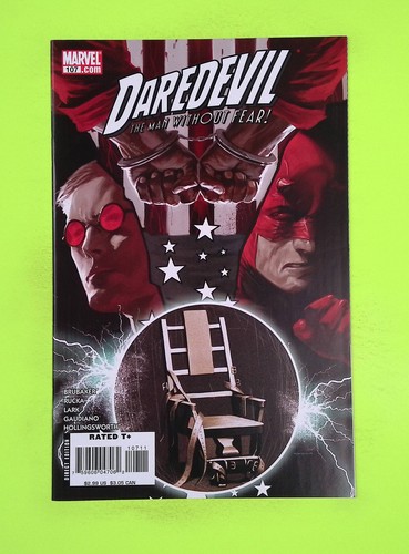 Daredevil #107 Vol. 2 2008 Marvel Knights High Grade Comic Book M27-217 ...