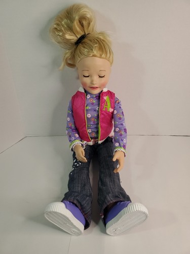 Amazing Allysen Interactive Doll 2006 Playmates 20 INCH BLONDE HAIR ...