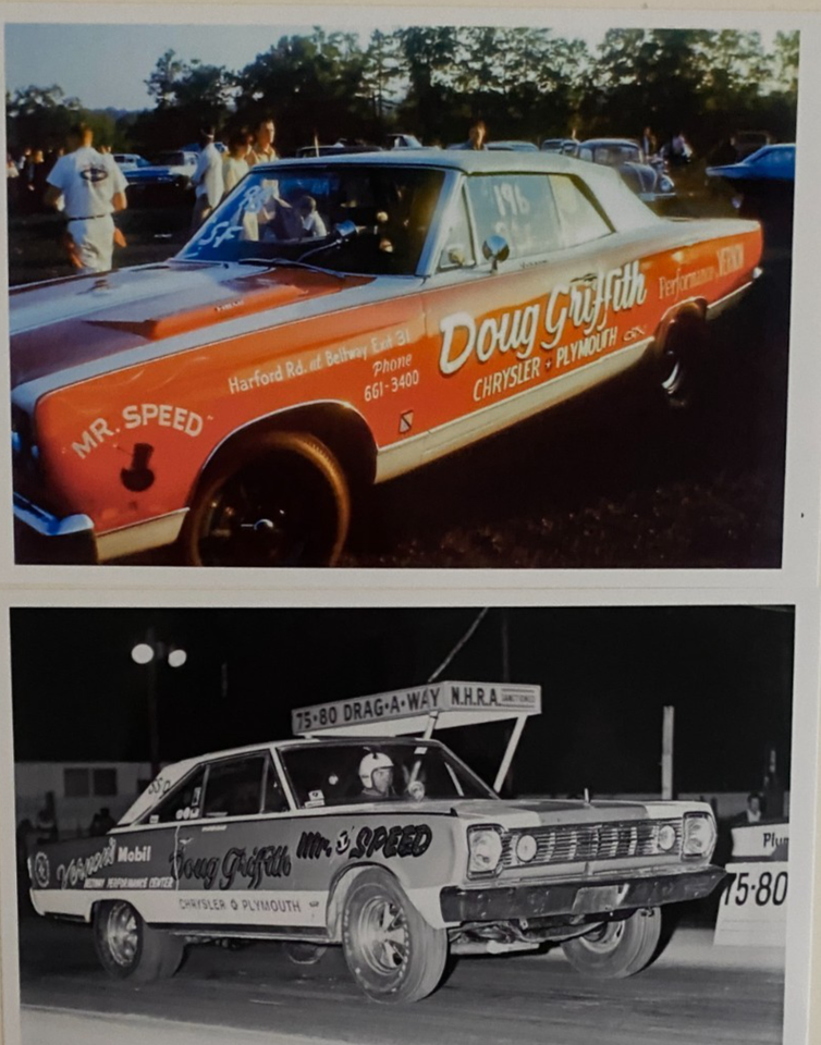 NHRA LARRY GRIFFITH DODGE DART UDRA 1968/69/70 CHAMPION VTG DRAG RACING ...